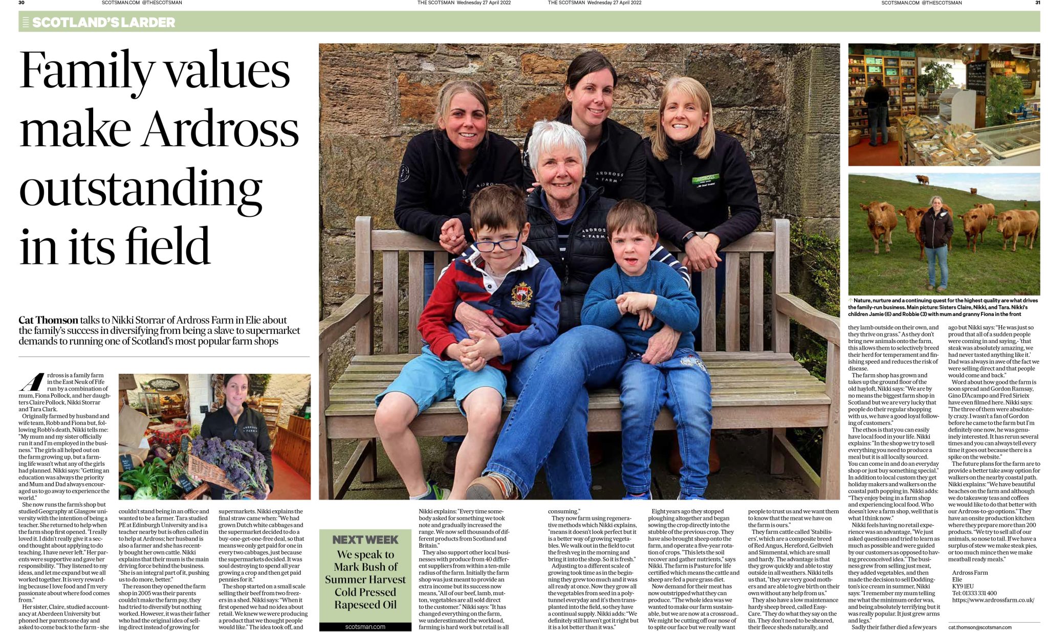 Scotland's Larder | Ardross Farm Shop